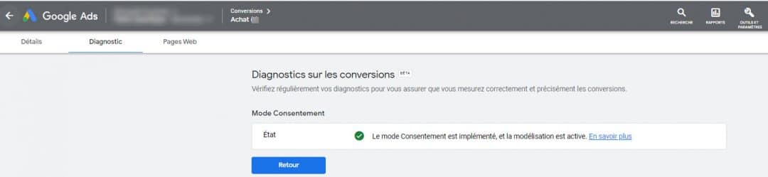 La gestion du mode de consentement dans google ads La gestion du mode de consentement dans google ads